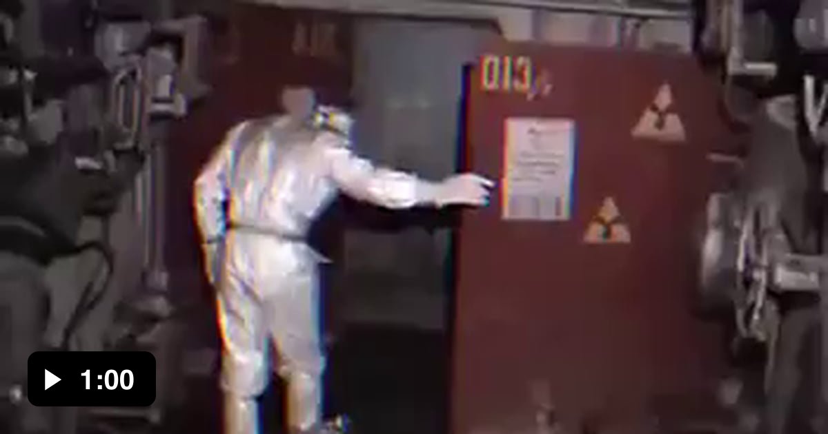 Elephants foot, a lethal mass of radioactive material from Chernobyl - 9GAG