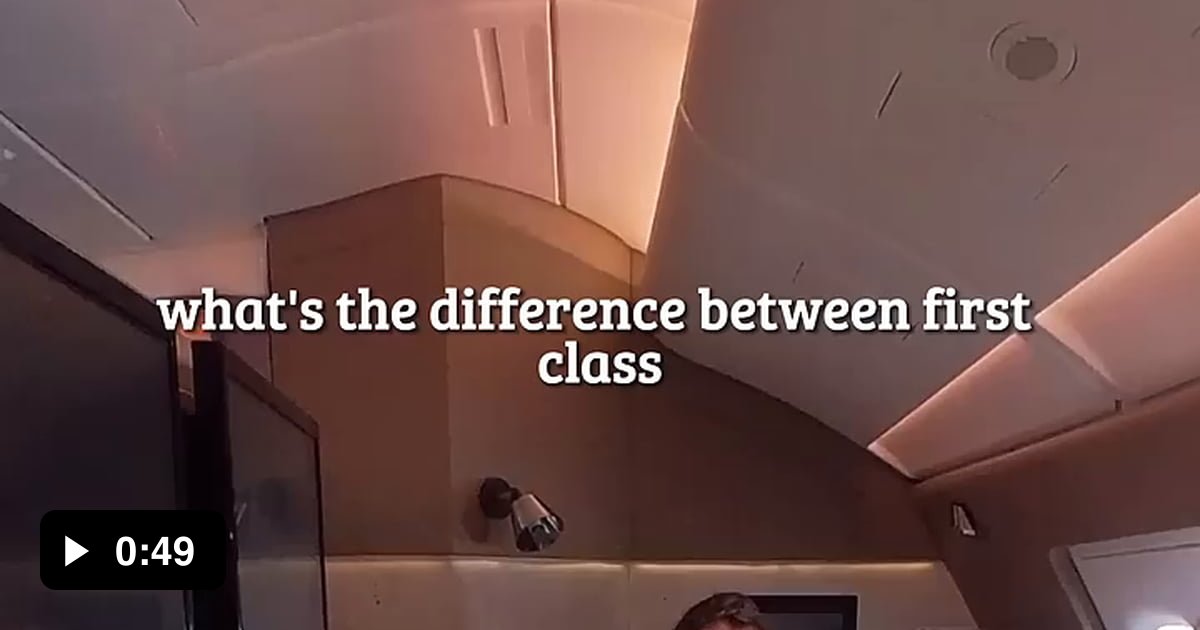 First Class vs Business Class - 9GAG