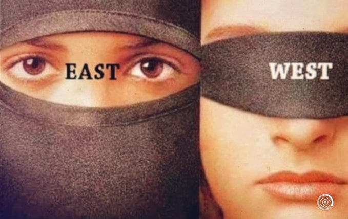 East vs. West meme - 9GAG