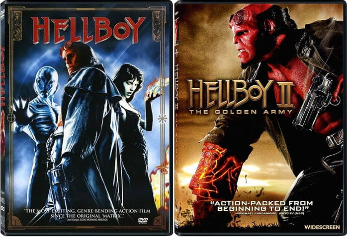 Just rewatched these Gems: Hellboy duology. Del Toro nailed the casting ...