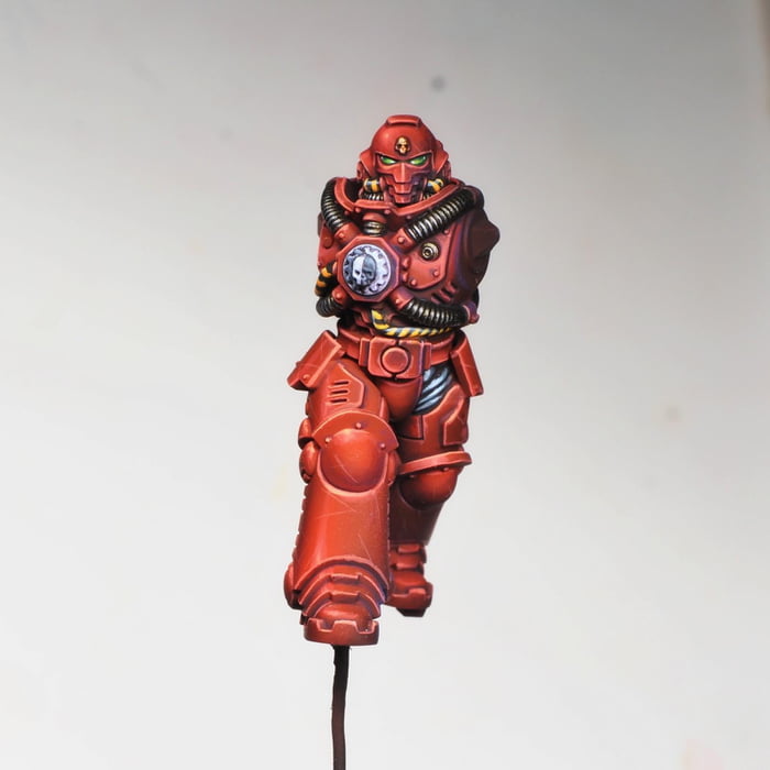 Dark Angels Techmarine. WIP - 9GAG