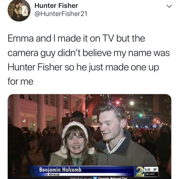 Camera guy thought Hunter Fisher was too good to be true - 9GAG