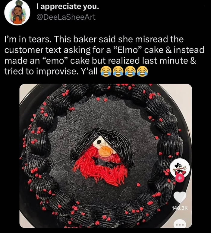 Elmo's going through a phase - 9GAG