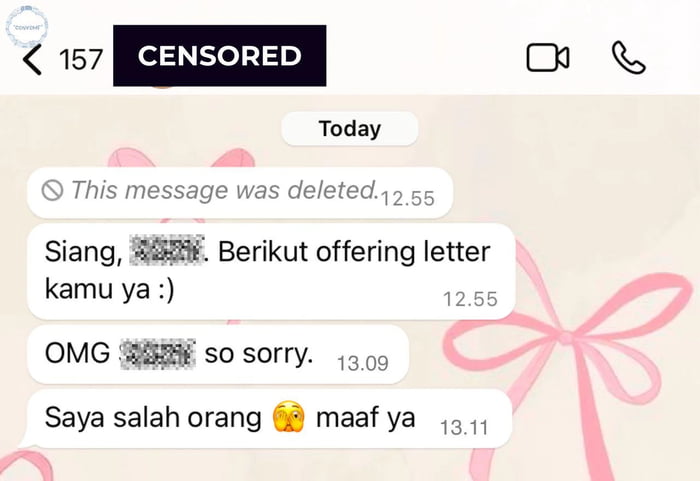 Di NTR pakai offering letter - 9GAG