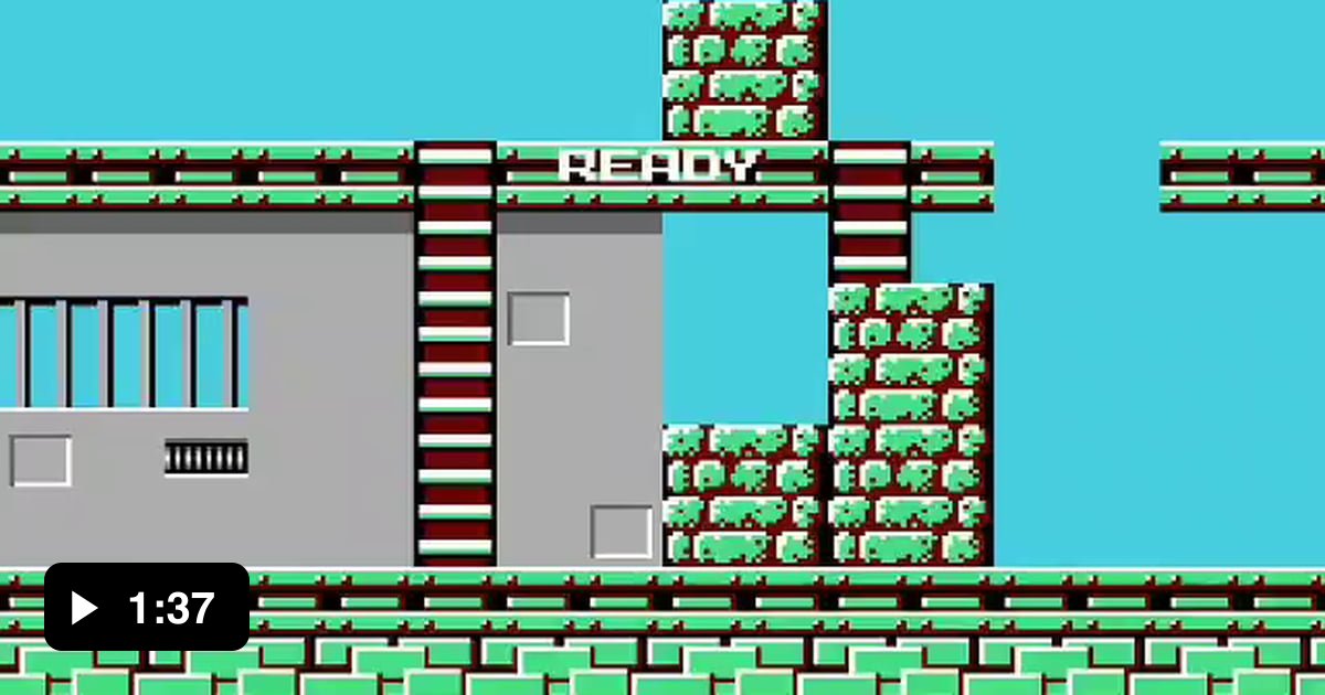 Mega Man NES Cutman Stage - 9GAG