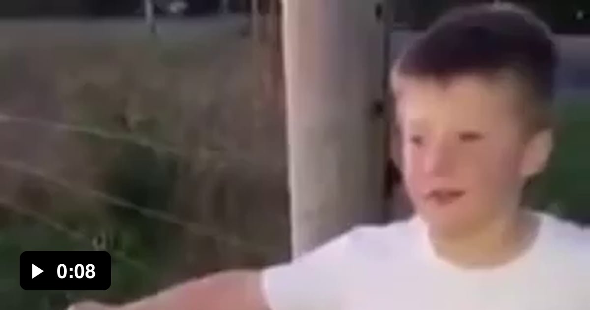 Brave kid. Maybe not so smart, but definitely brave and yeah that'll jolt some sense in him! - 9GAG