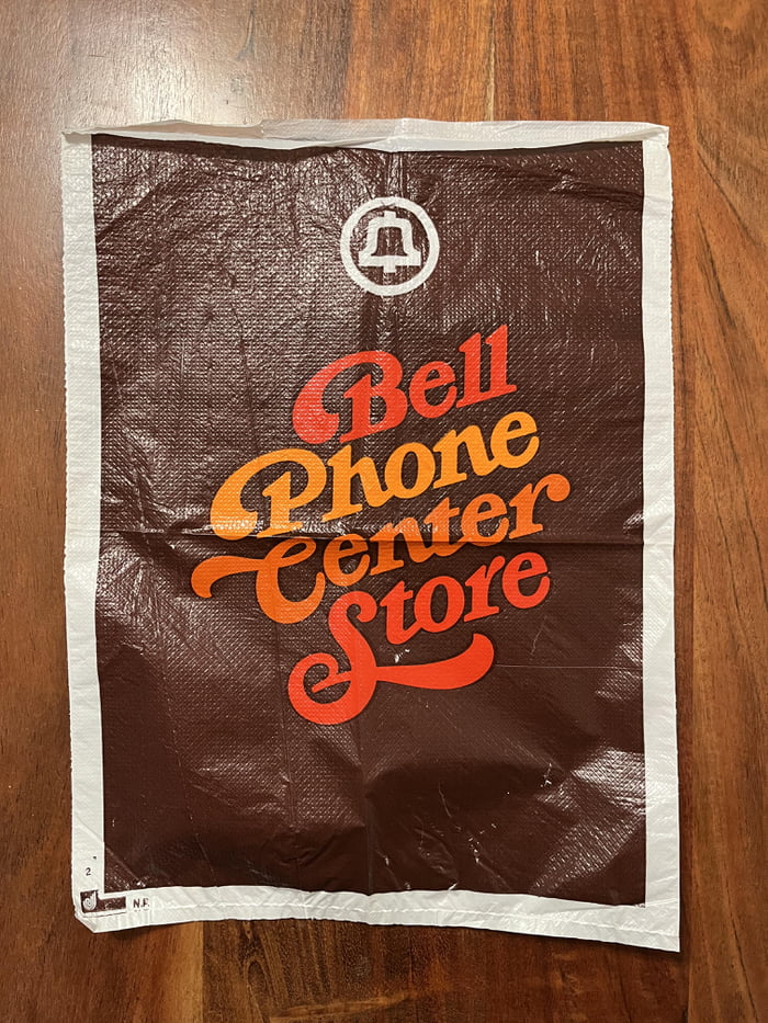 Vintage Bell Systems Retail Bag. Saul Bass & Associates - 9GAG