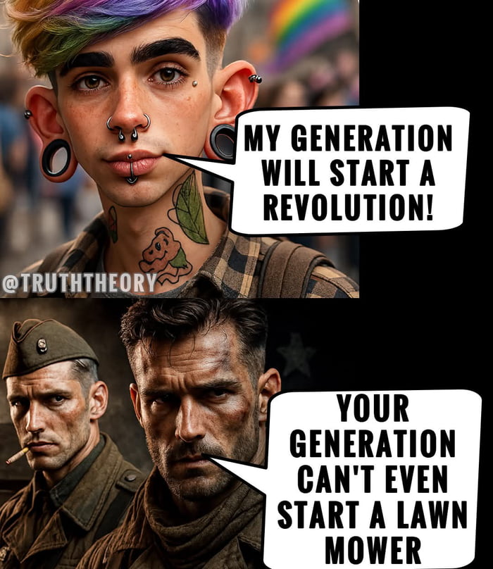 WOKE - you have a mirror? Pls, look at you. - 9GAG