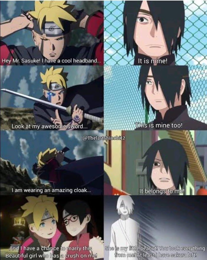 Poor Sasuke - 9GAG