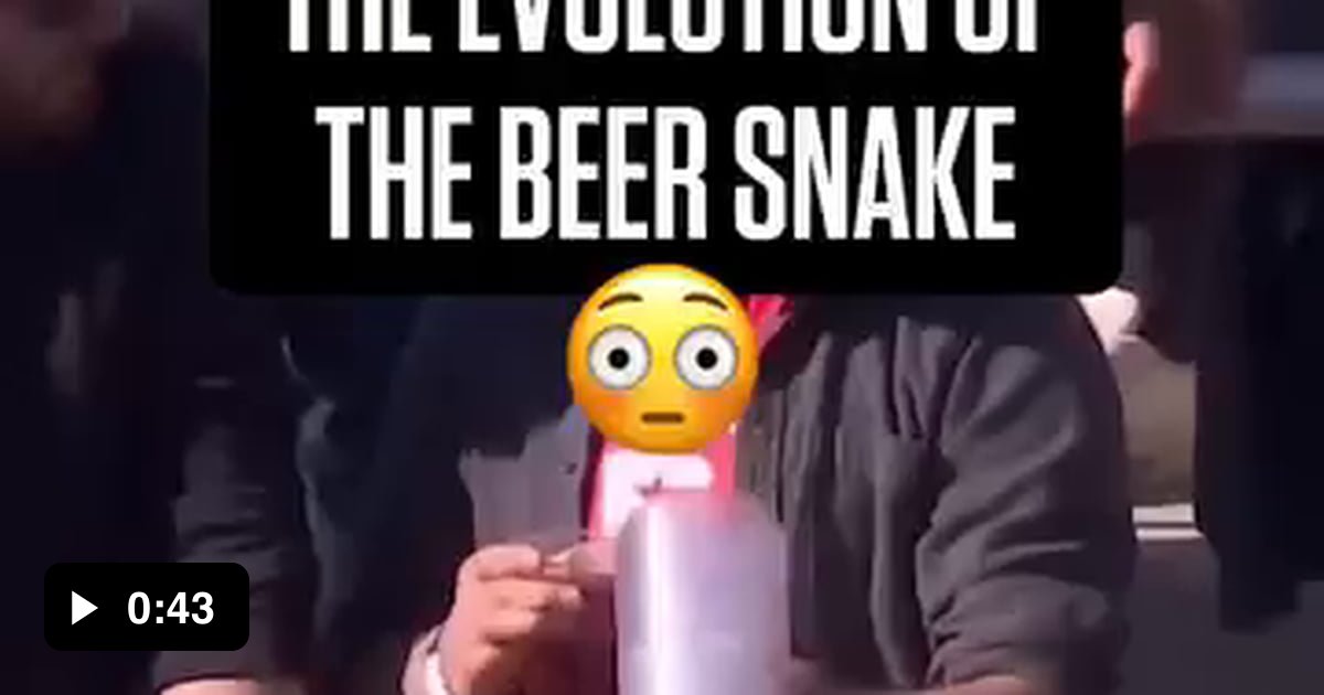 The Beer Snake - 9GAG