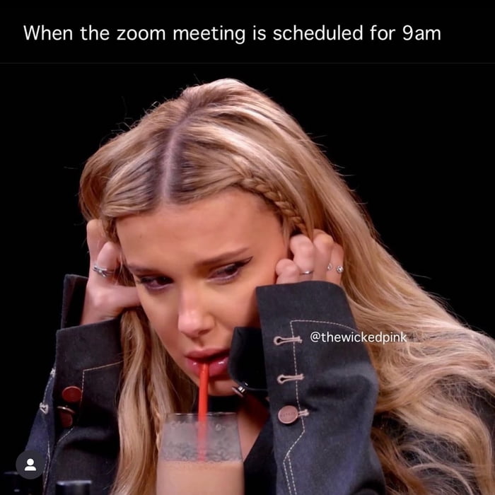 That early morning meeting dread is too real - 9GAG