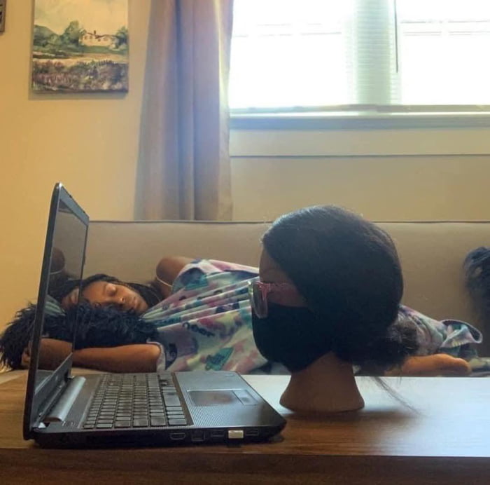 Remote work is going well. - 9GAG