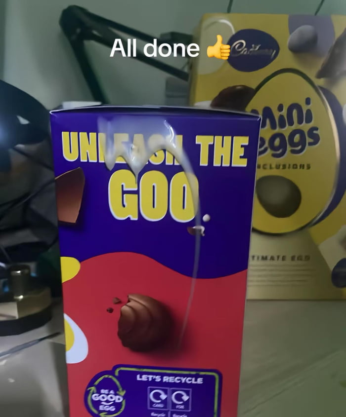 Taking 'unleash the goo' very literally - 9GAG