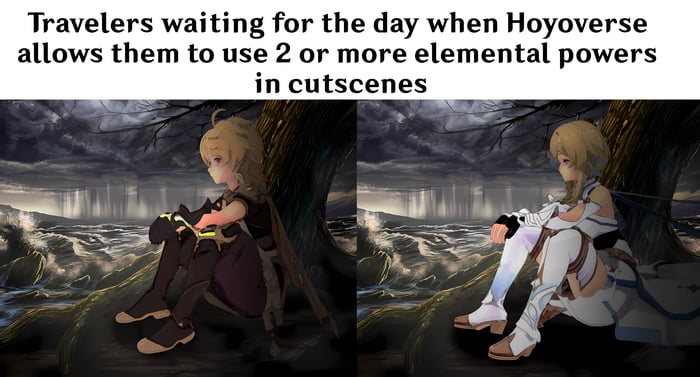 Traveler need another training arc. - 9GAG