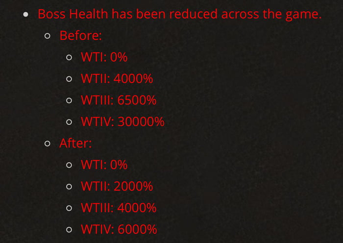 Why did they nerf the boss health so hard? - 9GAG