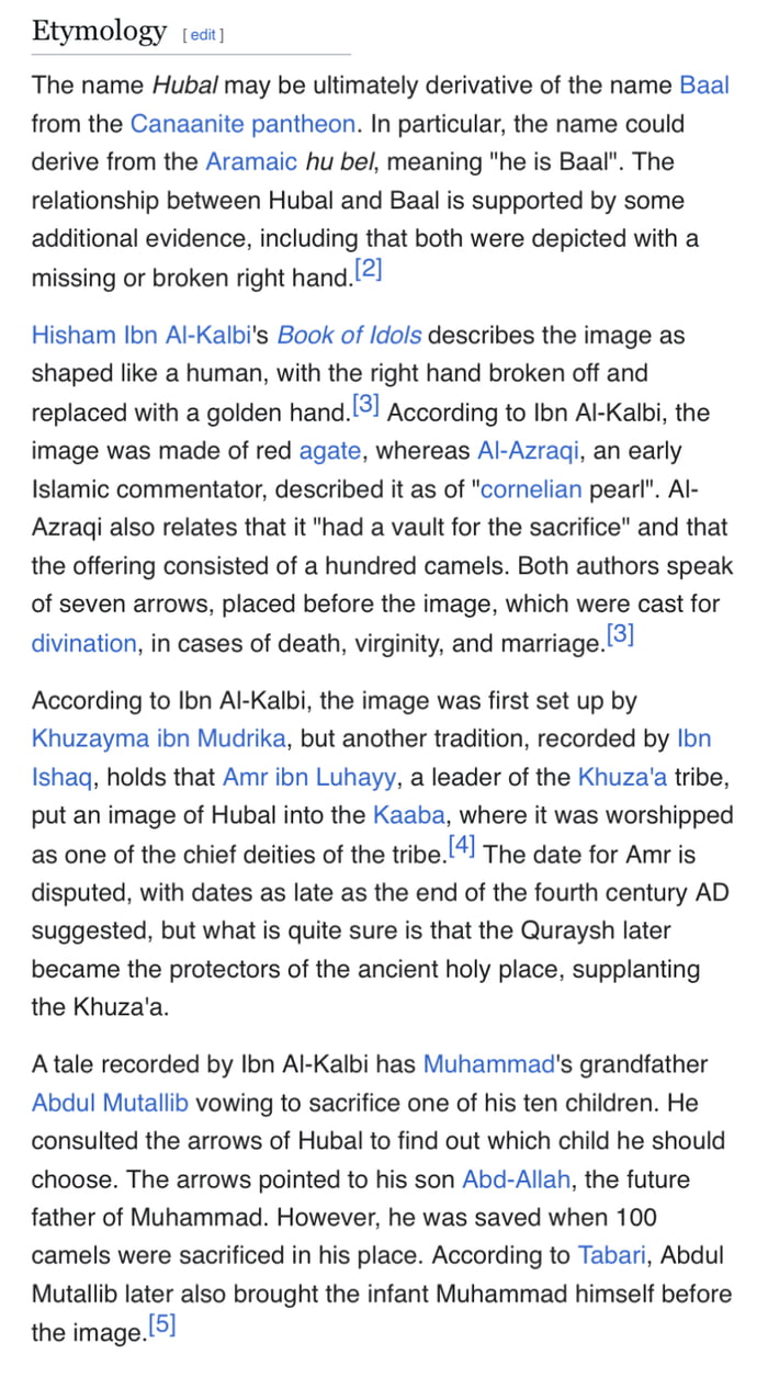 Who’s Allah? he is Baal (hubal) - 9GAG