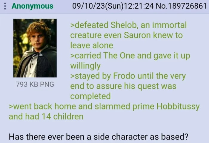 Sam is best side character ever. - 9GAG