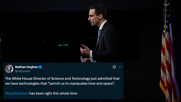 Trump's Science Director Says US Can "Manipulate Time And Space ...