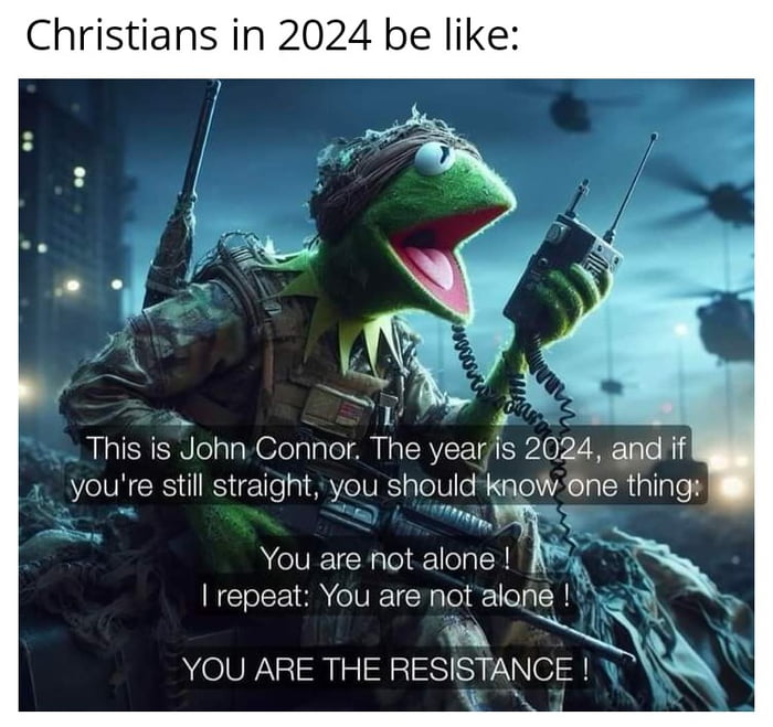 You are the resistance. - 9GAG