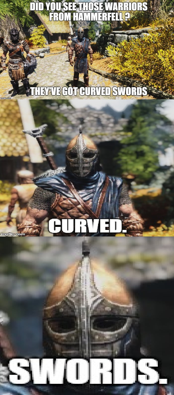 Curved.Swords. - 9GAG