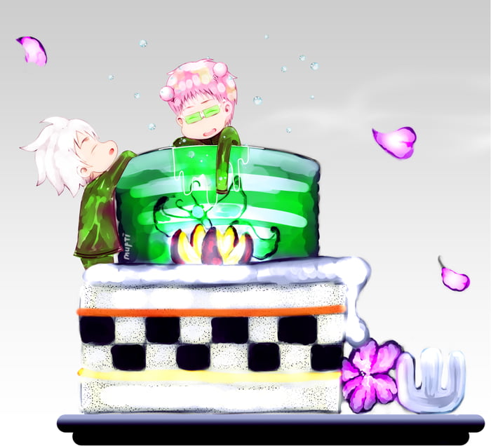 Saiki Kusuo and Kaidou Shun -- Saiki Kusuo no Psi nan chibi drw by ...