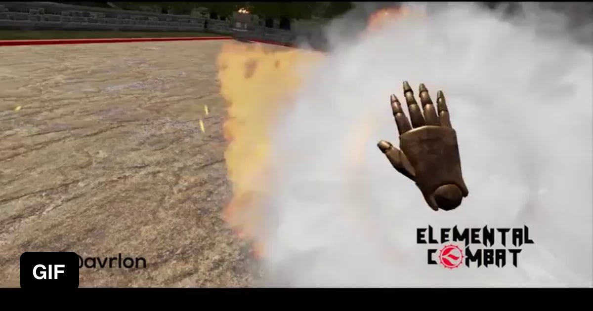 OP Delivers: *Update* I am making a VR game: Elemental Combat - 9GAG