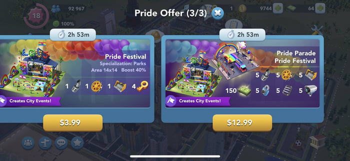 SimCity capitalizing on Gay Pride - 9GAG