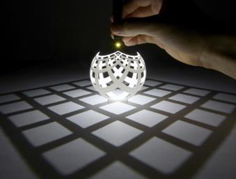 Mathematician Henry Segerman demonstrates how a linear third ...