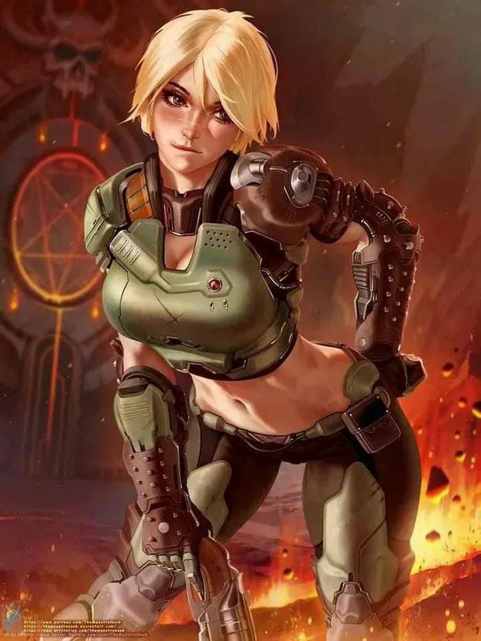 Doom Gal - 9GAG