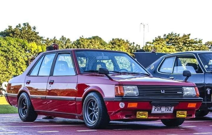 83 Mitsubishi Lancer aka Box Type - 9GAG