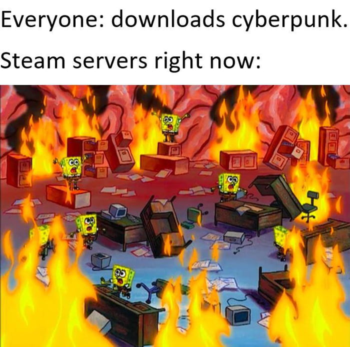 Servers are burning - 9GAG