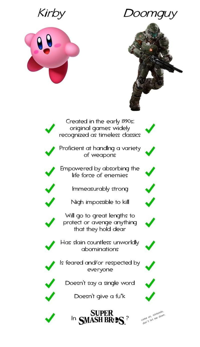 The only Difference is Kirby lore is more terrifying. - 9GAG