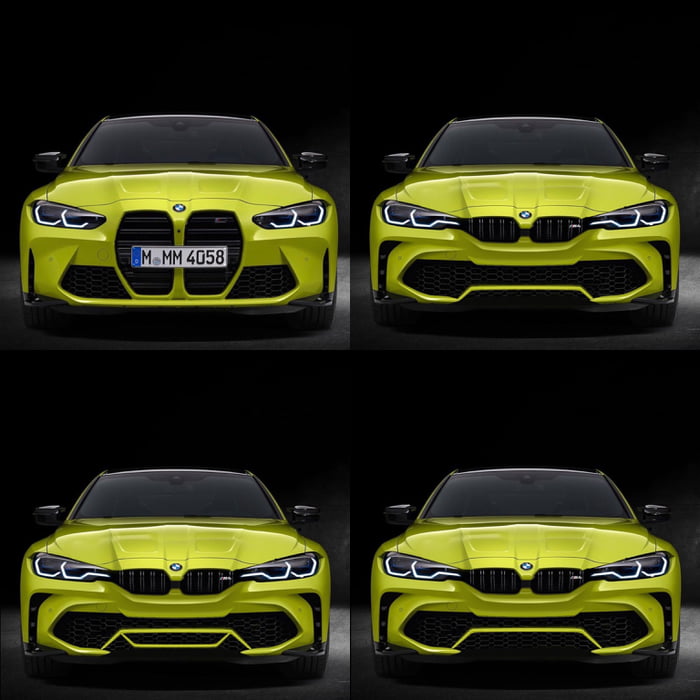 I wasn’t a fan of the new BMW M4, so I rendered a front-end remodel. - 9GAG