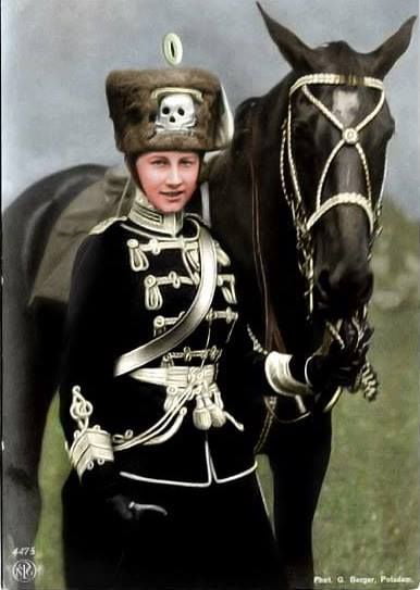 Princess Louise of Prussia, Kaiser Wilhelm’s only daughter, dressed in ...