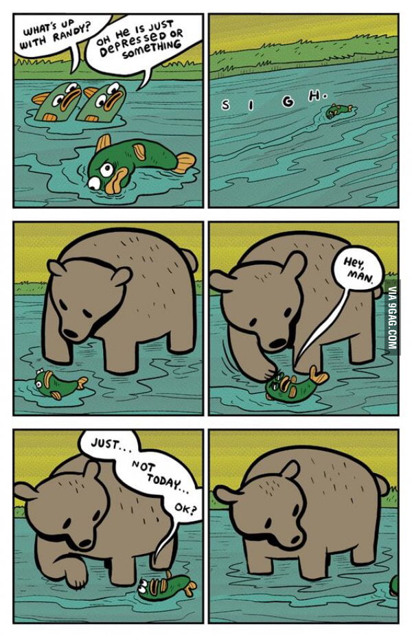 If you can think of a better fish pun, let minnow. - 9GAG