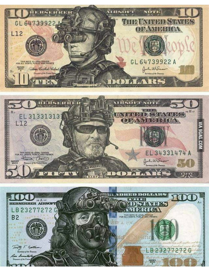 Tactical Money - 9GAG