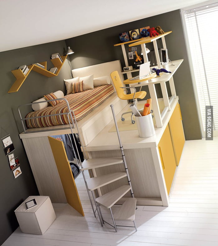 Am I the only one who would love a bed like this? - 9GAG