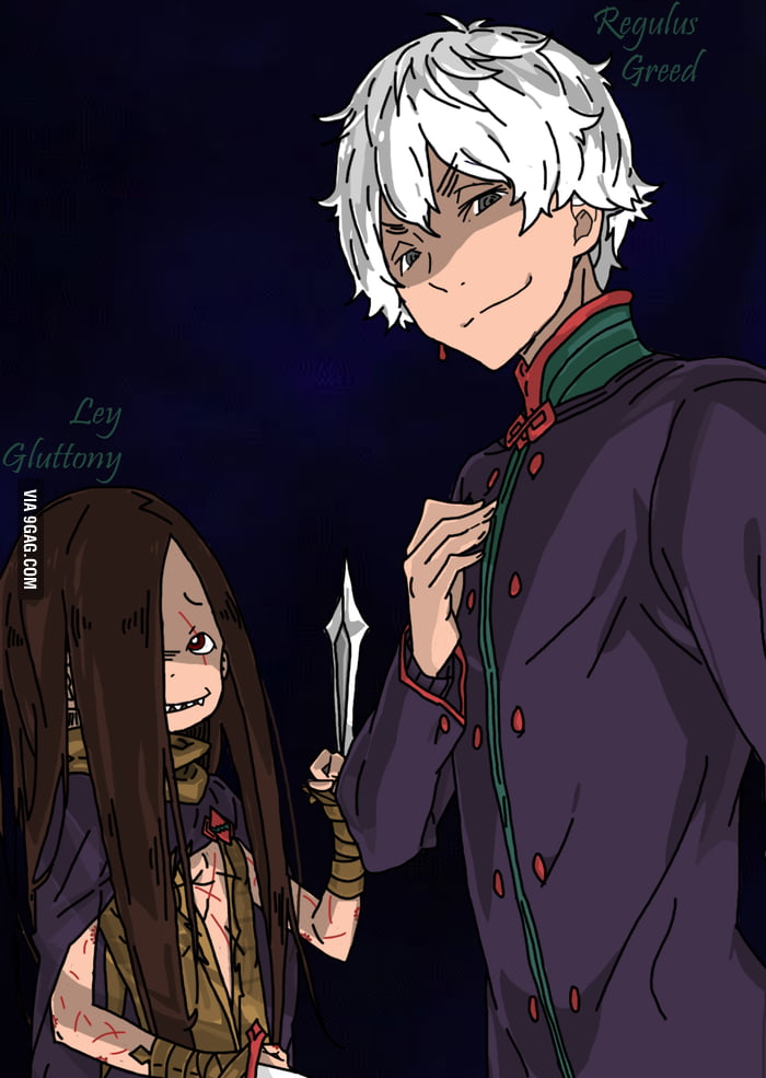 *spoiler* tried to draw the new sin archbishops Greed and Gluttony ...