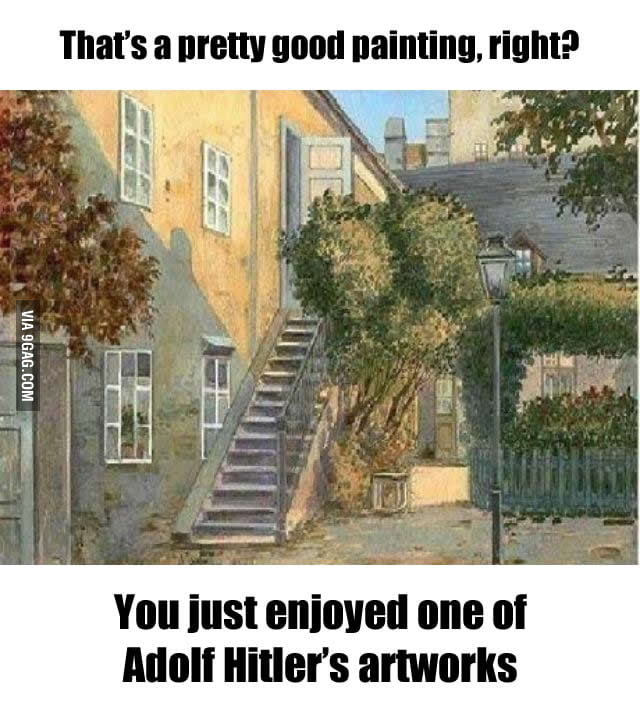 Oohhh a nice painting.. Wait whattt?... Amazing... Amazing indeed - 9GAG