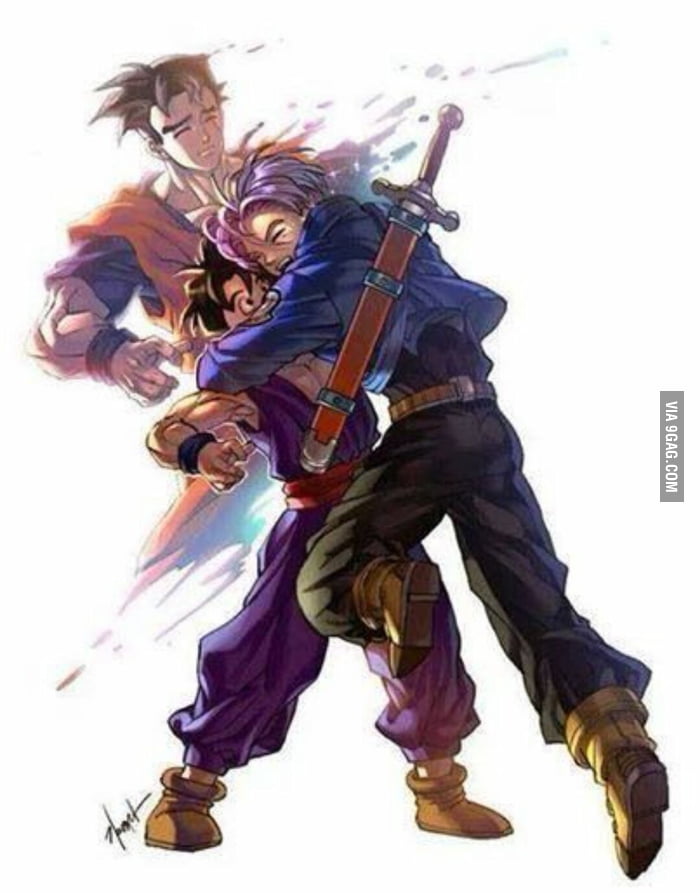 Right in the feels 😭😭 So excited for the new DB super Trunks arc. - 9GAG