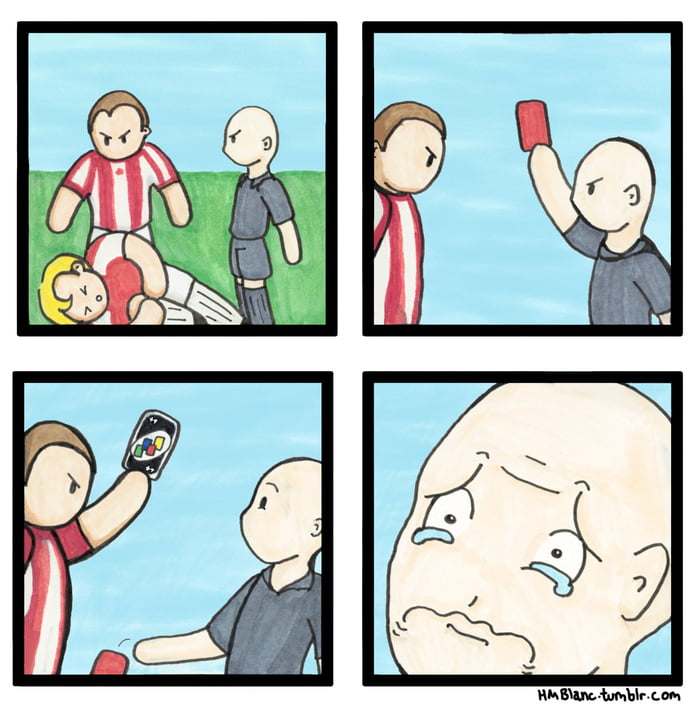 Red Card - 9GAG