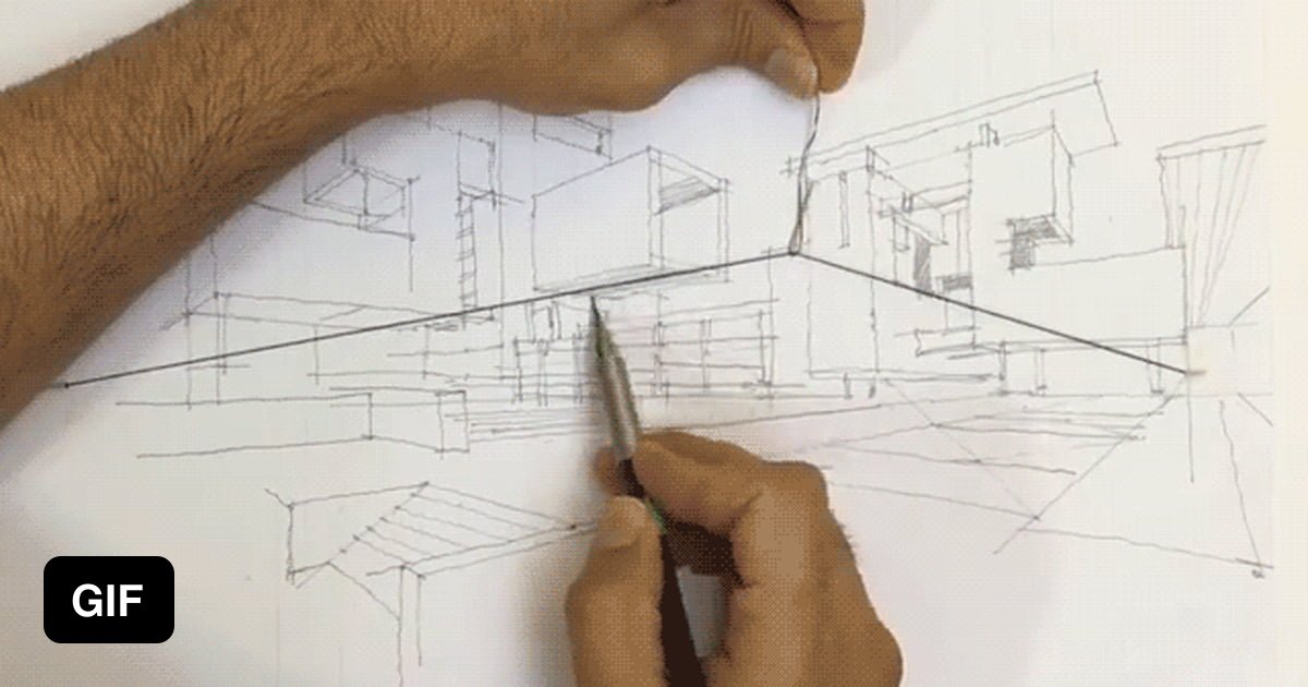 Ingenious Hack for Sketching with Two Point Perspective Using an ...