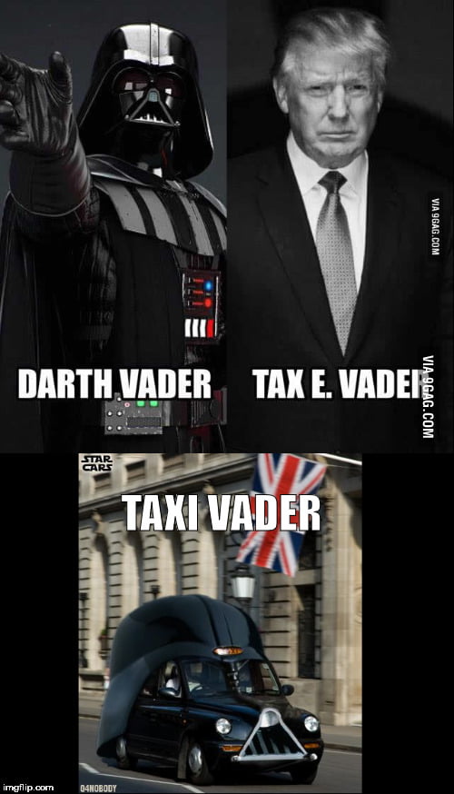 TAXI VADER - 9GAG