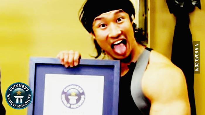 Was so happy when I did 70 push ups, so I searched the world record on ...