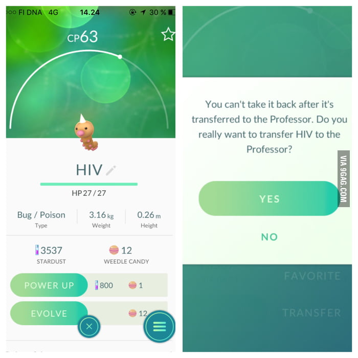 I just transferred HIV today - 9GAG