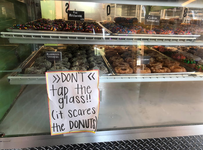 Don't scare the donuts - 9GAG