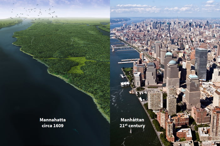 1609 and 21st-century Lower West Side Manhattan - 9GAG