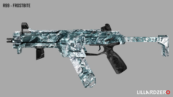 R99 Frostbite skin concept - 9GAG