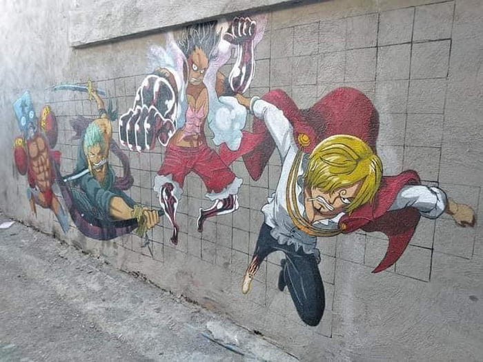 Due to quarantine restrictions, Filipino artist made a mural of One ...
