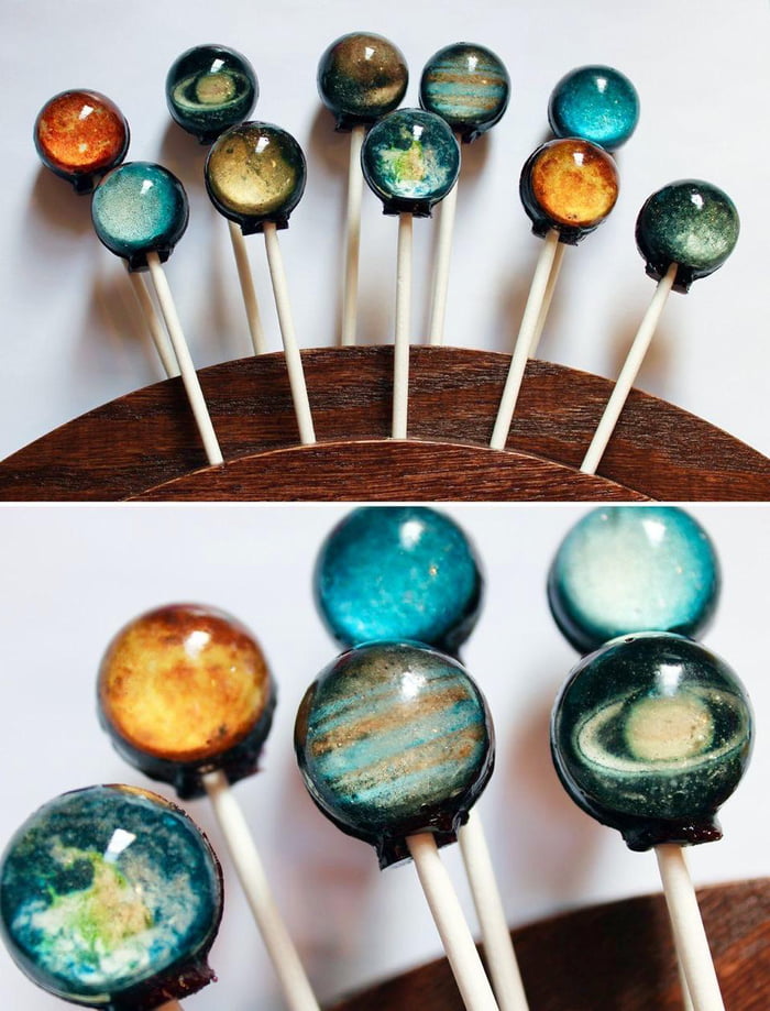 Solar System Lollipops - 9GAG
